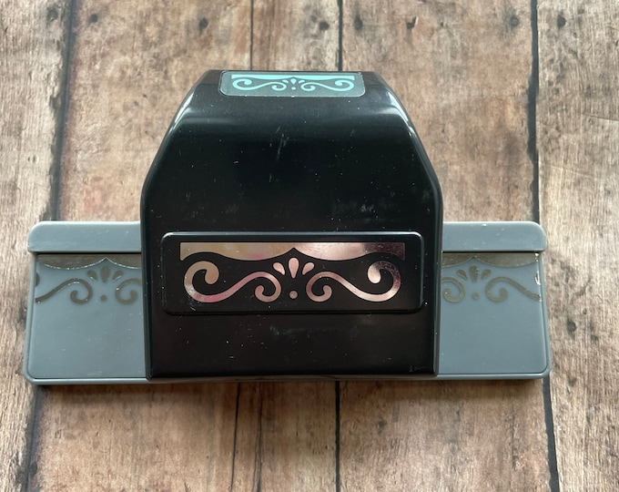EK Tools Flourish Scroll Edger Paper Punch Used Destash, Card Making ...