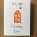 Happy Closing Day House Card Home Card Stationery Real - Etsy
