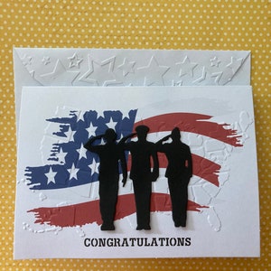 Congratulation Military Note Card Graduation Card Retirement - Etsy