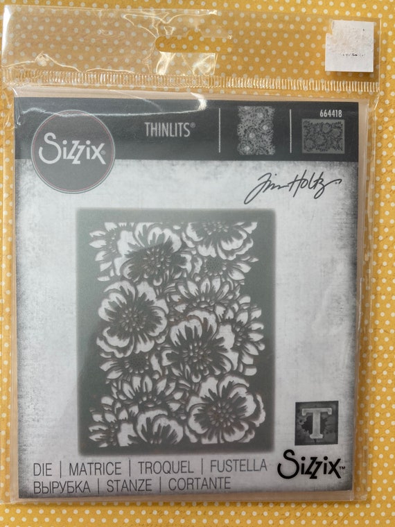 Sizzix Thinlits Die Bouquet by Tim Holtz 664418 Designed - Etsy