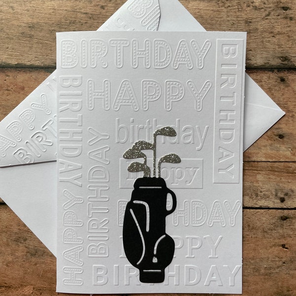 Handmade Golf Card - Etsy