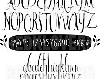 Whimsical font | Etsy