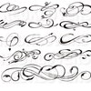 SVG DXF Font Script Calligraphy Handdrawn Scribble Chalkboard Vector ...