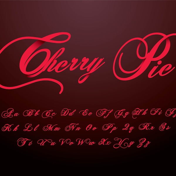 SVG DXF Font Script Calligraphy Handdrawn Scribble Chalkboard Vector ...