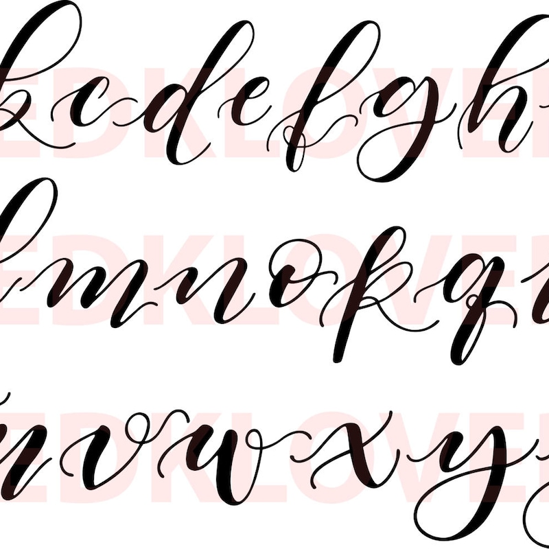 Script Lettering - Etsy
