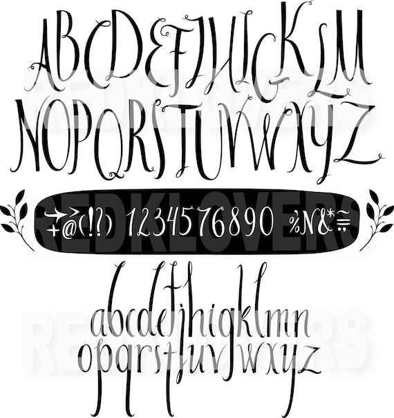 Chalkboard Font Alphabet Cursive