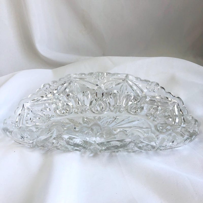 Fleur De Lis Glass Tray - Etsy