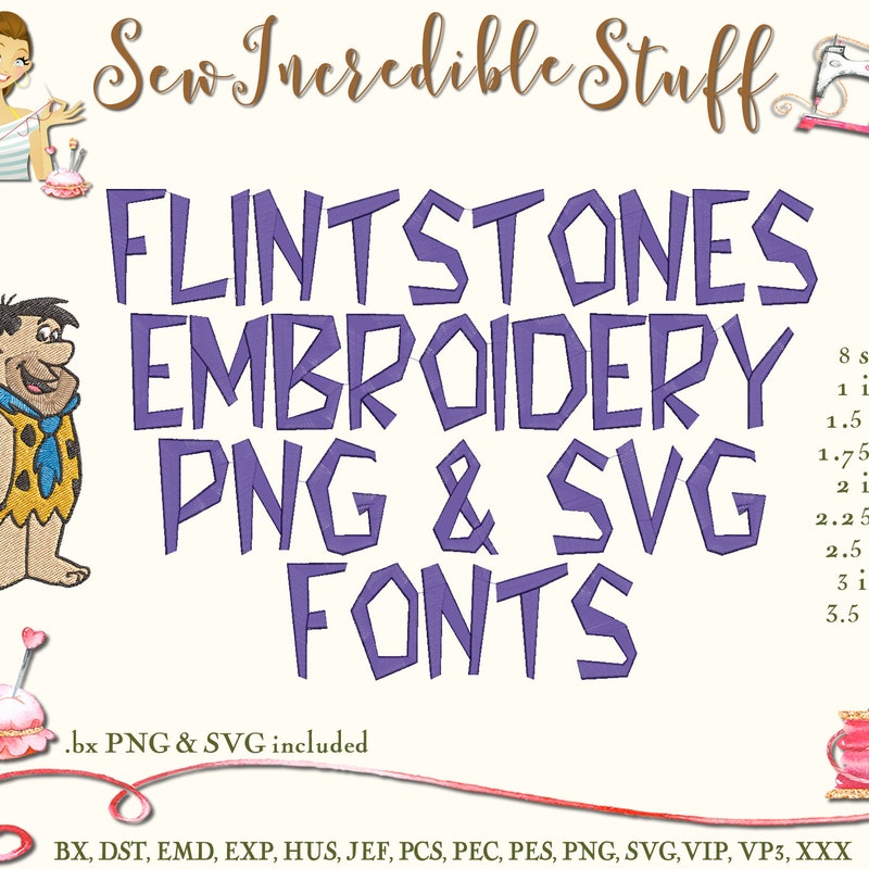 Flintstone Svg - Etsy