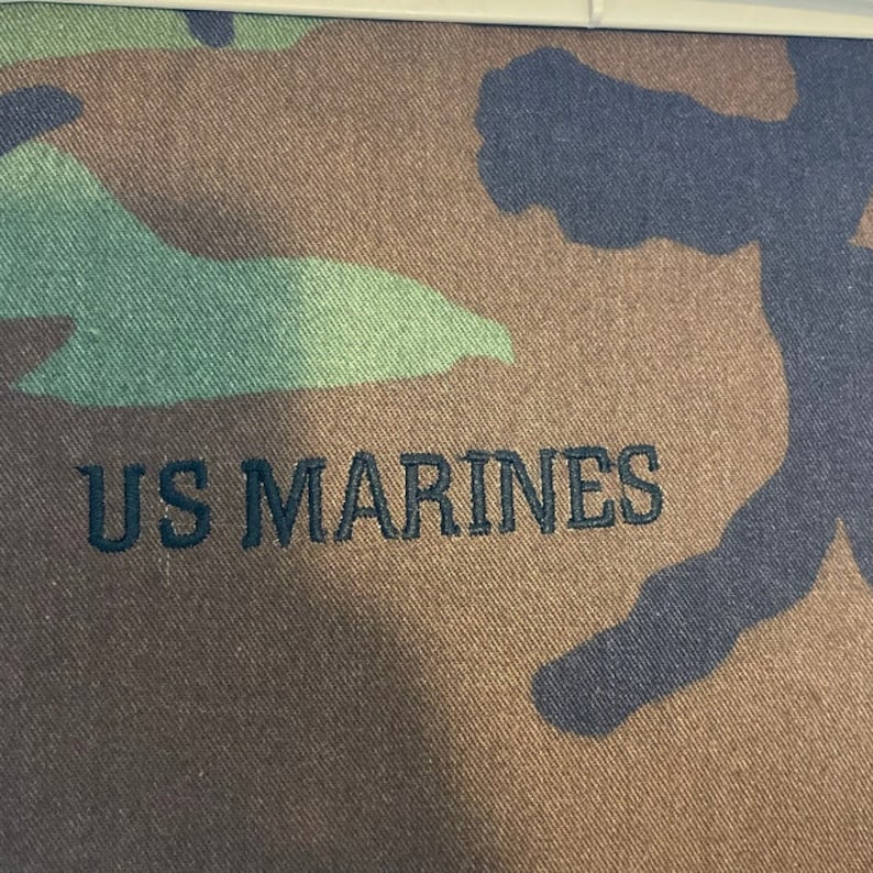 USMC Machine Embroidery, PNG and SVG Font., 4 Sizes - Bx Font - 11 ...