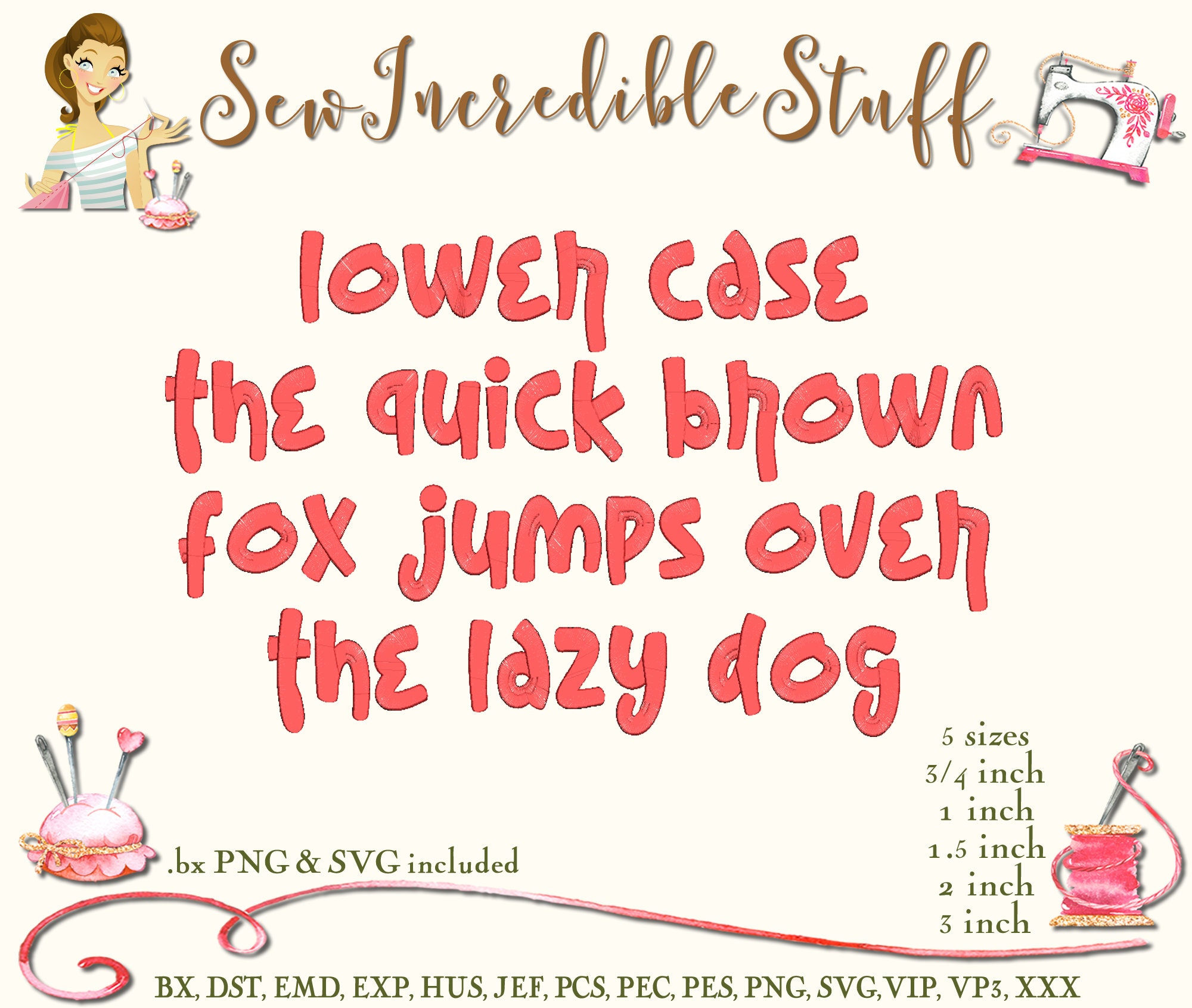 Turning Red Machine Embroidery PNG and SVG Font BX Font Pes - Etsy UK