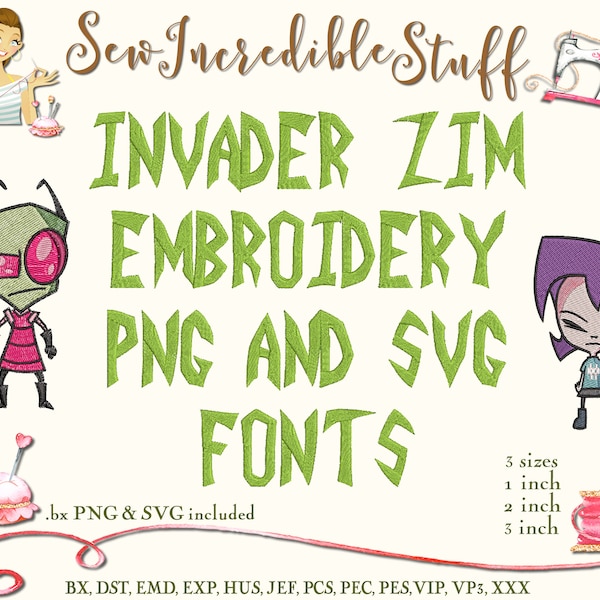 Invader Zim Svg - Etsy