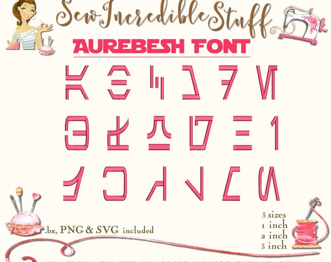 Star Wars Aurebesh Alphabet SVG, Cricut Silhouette Cut File (digital ...