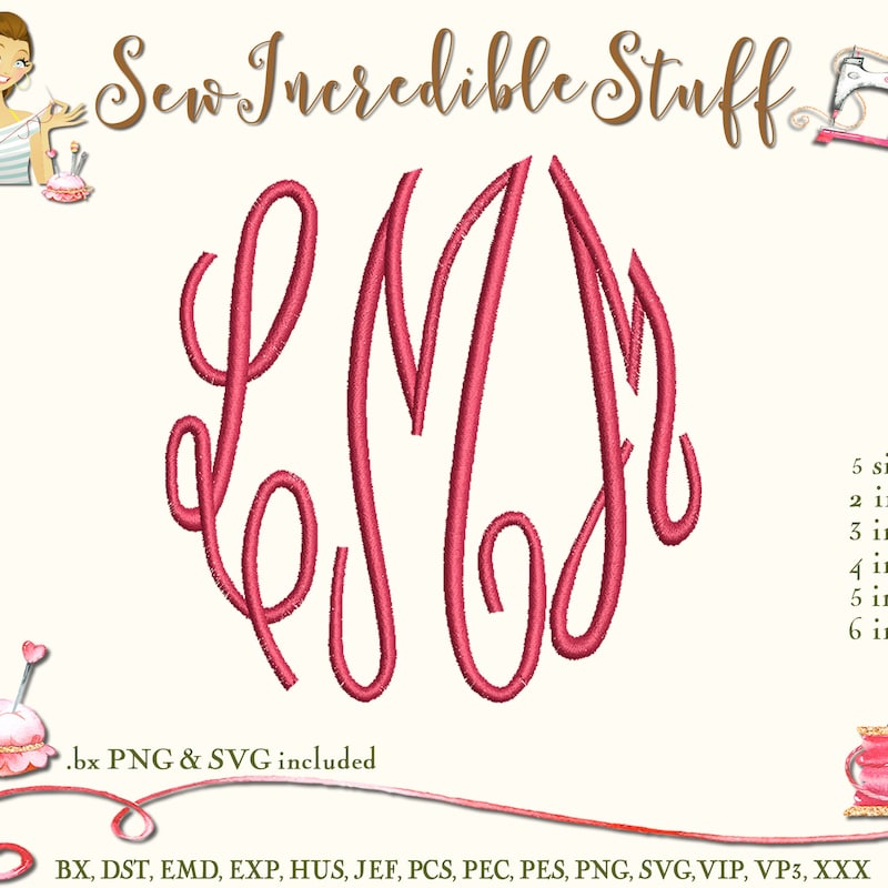 Monogram Embroidery - Etsy