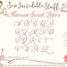 Beautiful Aphrodite Script Machine Embroidery, PNG and SVG Fonts ...