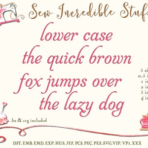 Beautiful Aphrodite Script Machine Embroidery and SVG Fonts, Regular ...