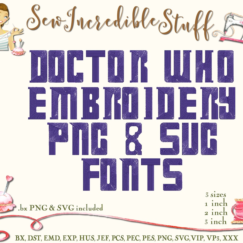 Doctor Who Embroidery - Etsy