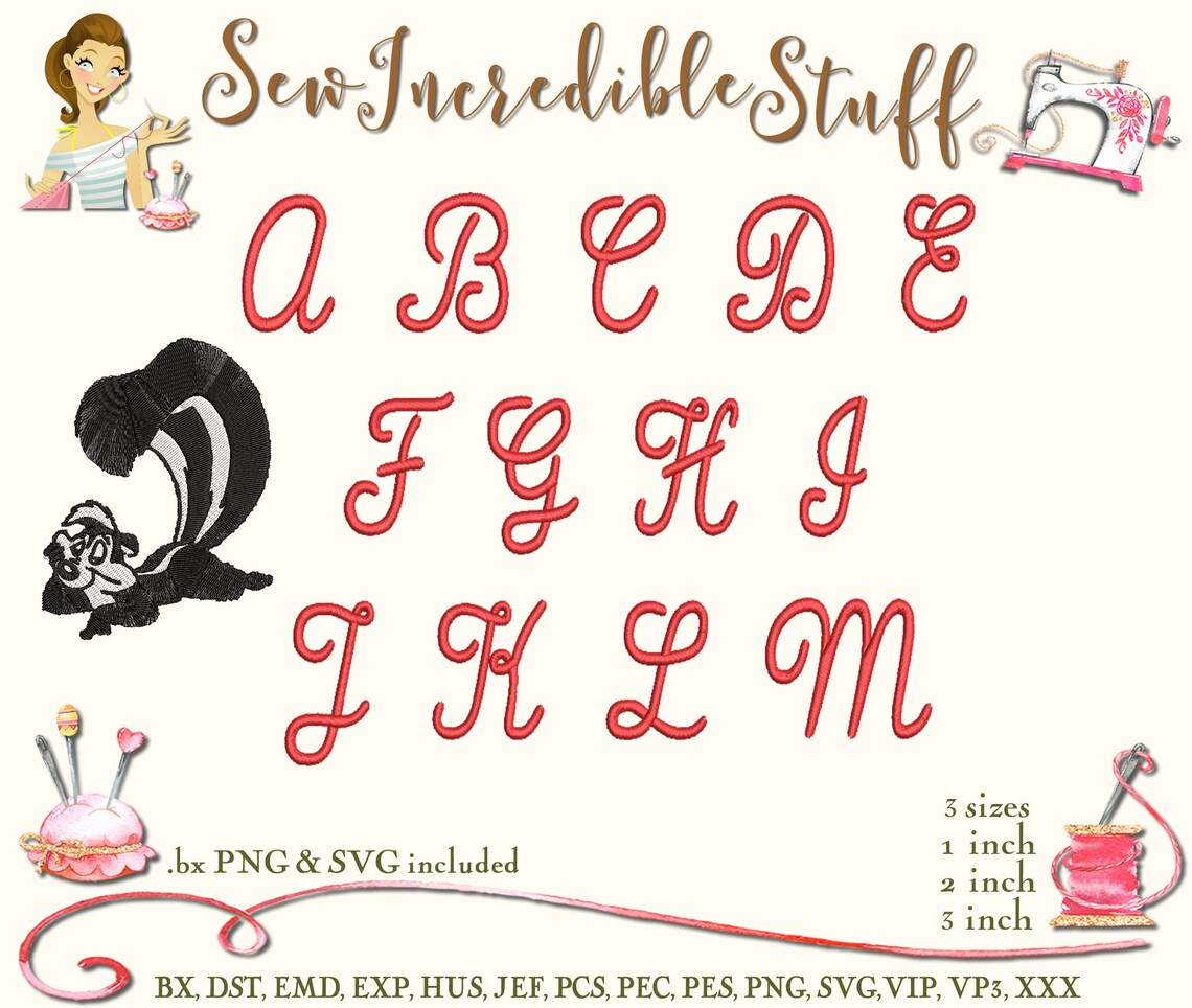 That's All Folks Looney Tunes Script Machine Embroidery - Etsy