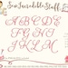 Beautiful Aphrodite Script Machine Embroidery, PNG and SVG Fonts ...