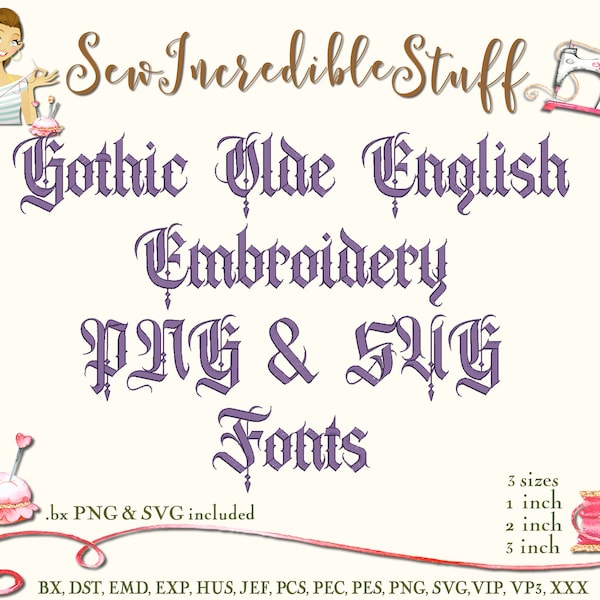 Old English Svg - Etsy