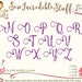 Lovely Upright Script Machine Embroidery SVG and PNG Fonts 3 - Etsy