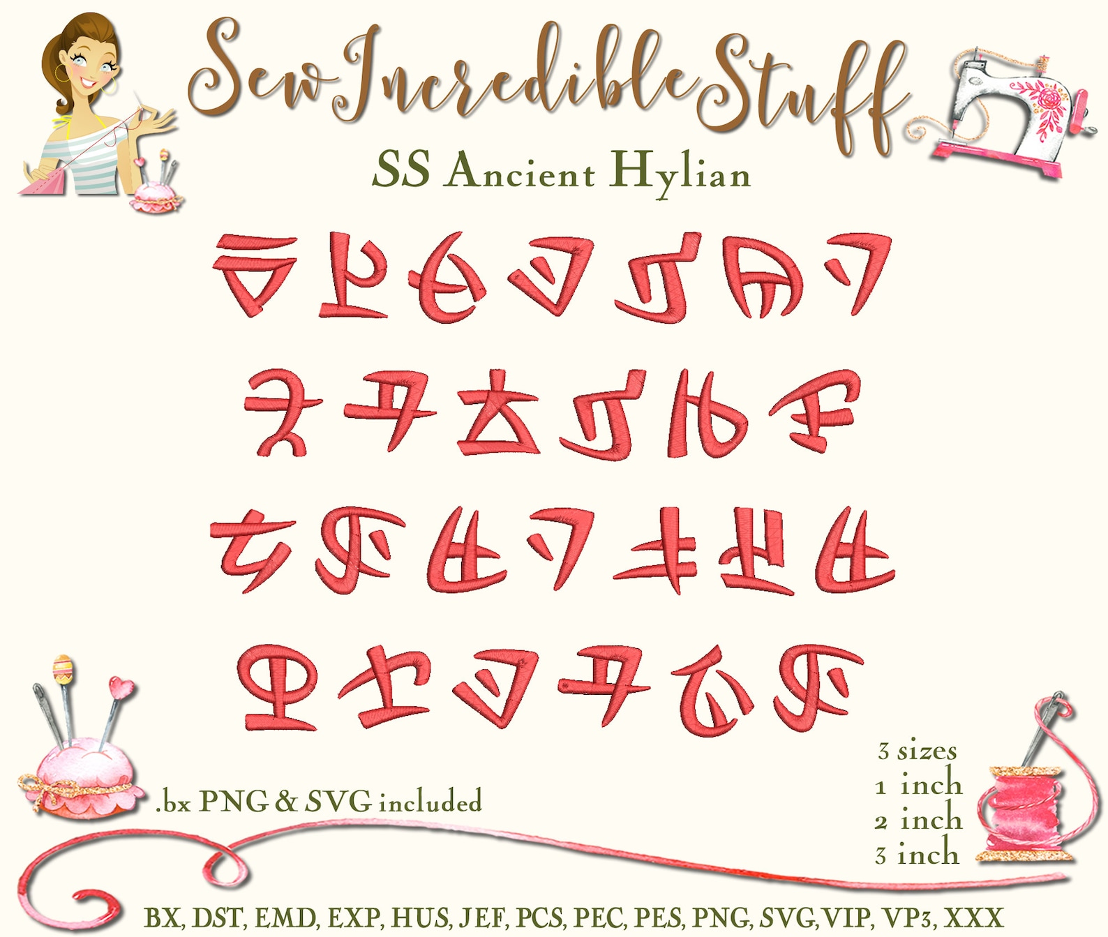 Legend of Zelda Triforce Hylian Gerudo Machine Embroidery, PNG and SVG ...