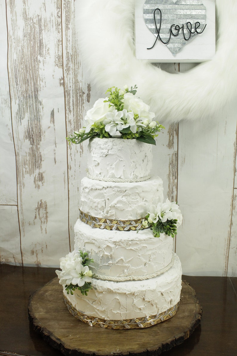 White Rose Cake Topper Elegant Wedding Cake Topper - Etsy