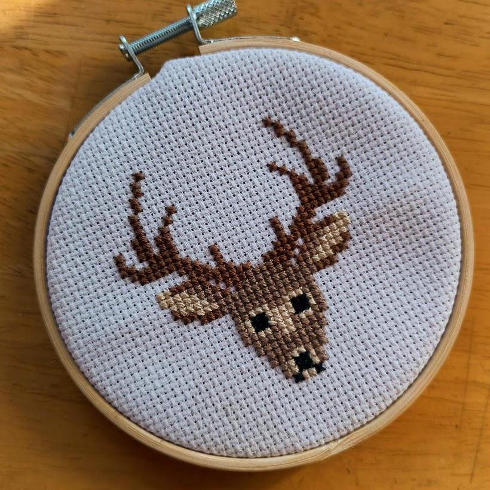 Mountain Mini Bear & Deer Easy Tiny Yosemite Inspired Cross Stitch ...
