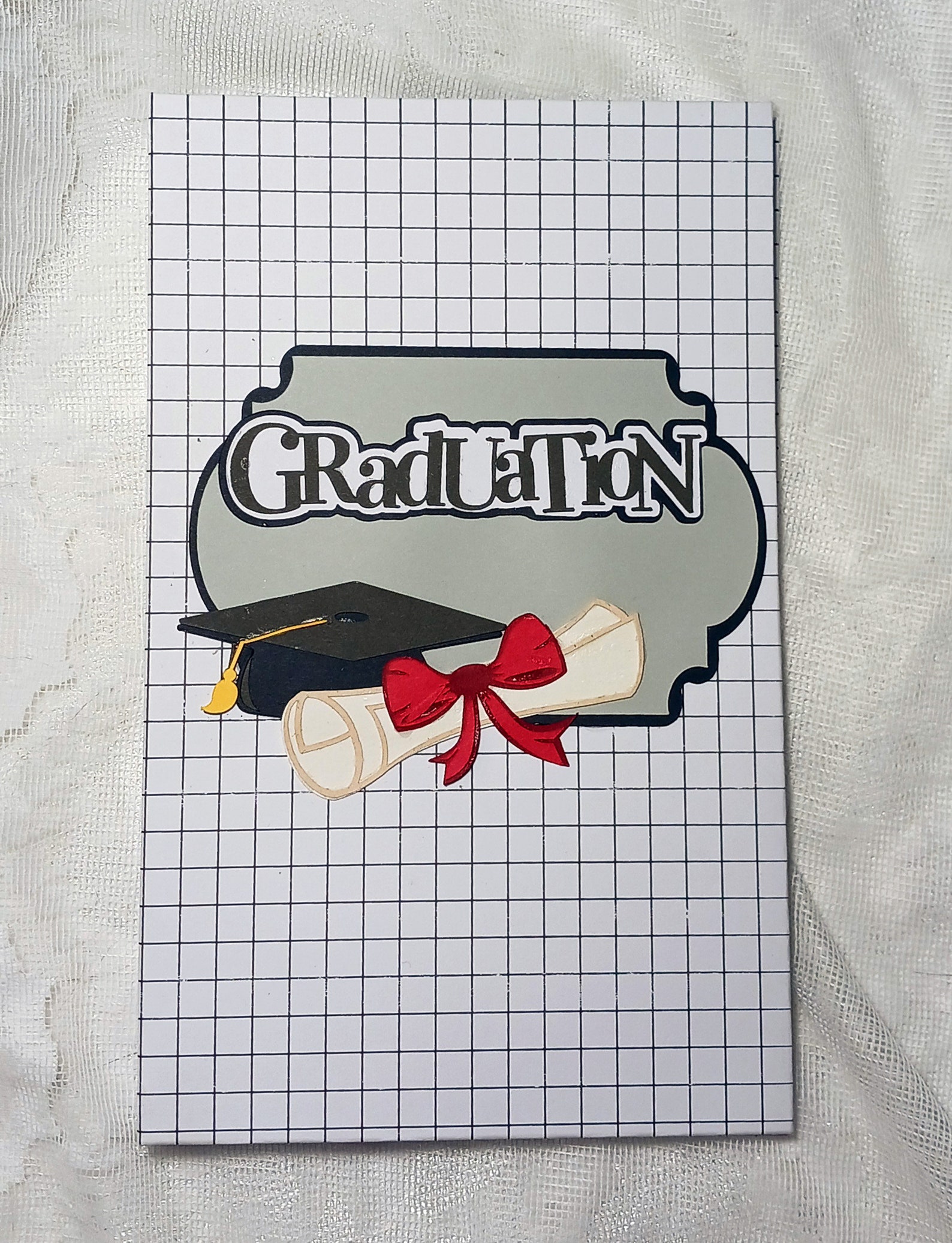 Graduation Mini Waterfall Folio Scrapbook Album for Photos and ...