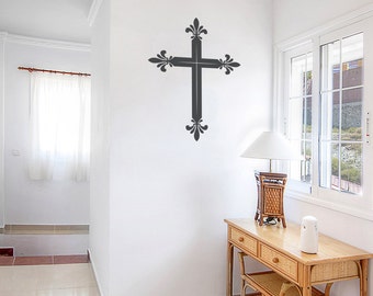 Simple Cross Wall Decal Cross Decor Cross Decal Religious | Etsy