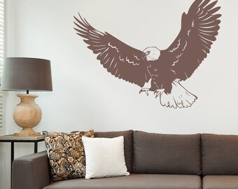 Eagle Wall Decal Landscape 3D Window Wall Art Sticker Kids - Etsy