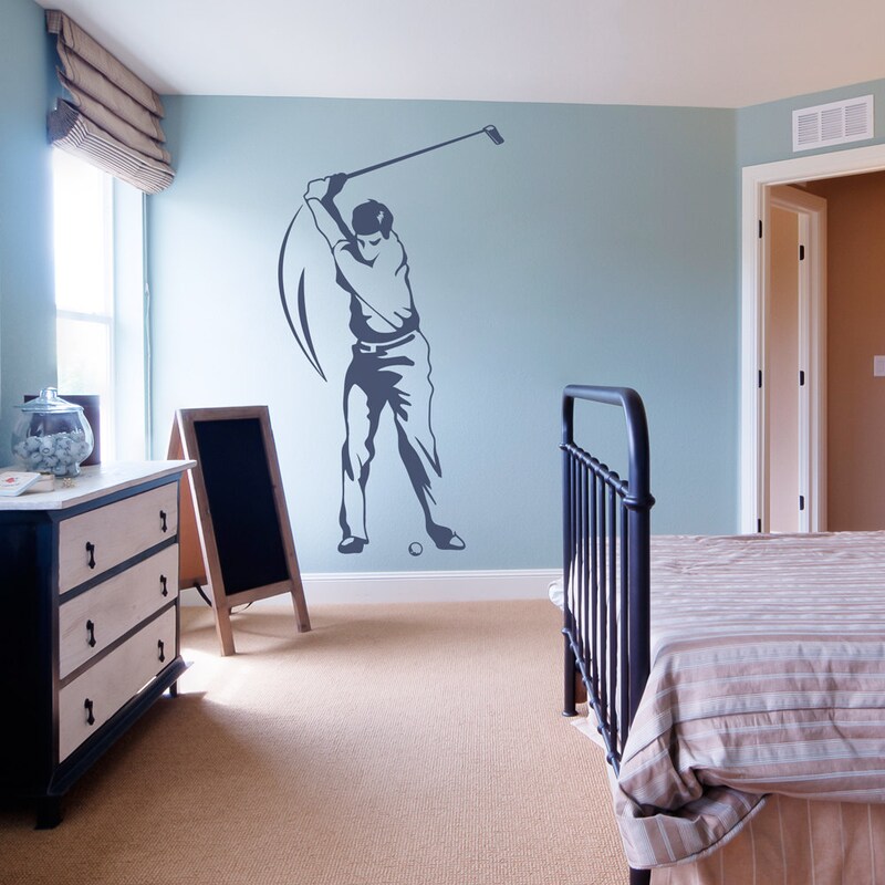 Wall Decal Golf - Etsy