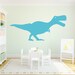 T-rex Wall Art Decal Dinosaur Decal Dino Wall Sticker - Etsy
