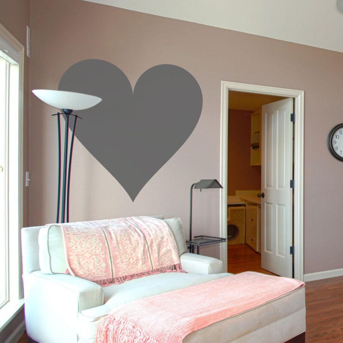 Deluxemodern Heart Wall Decal Heart Decal Heart Stickers - Etsy