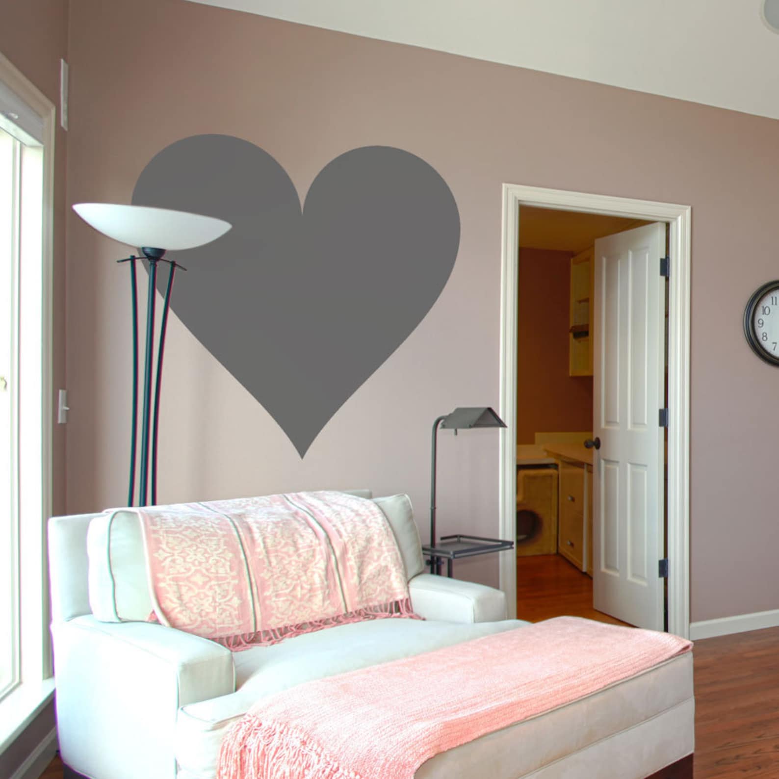 Deluxemodern Heart Wall Decal Heart Decal Heart Stickers - Etsy