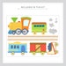 Choo Choo Train Fun Printed Wall Decal Nursery Decal Sticker ...