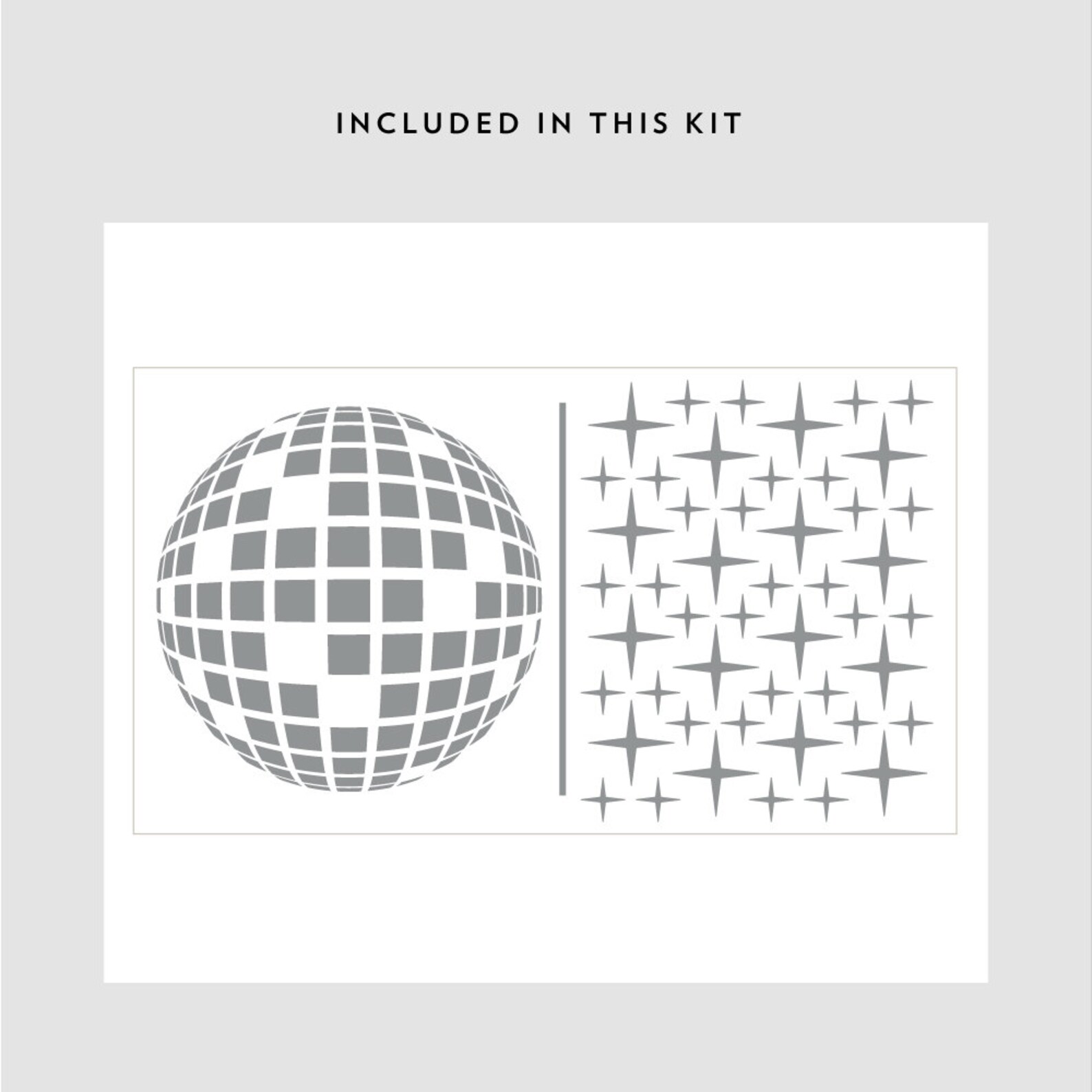 Disco Ball Wall Decal Disco Decor Disco Party Dance Party - Etsy