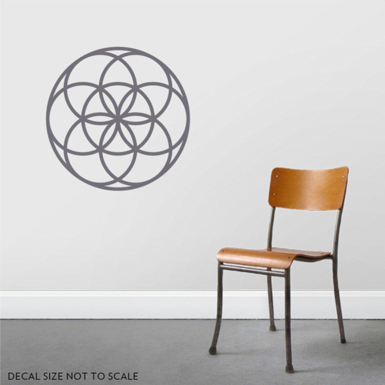 Seed of Life Wall Decal Spiritual Wall Art Sacred Geometry | Etsy