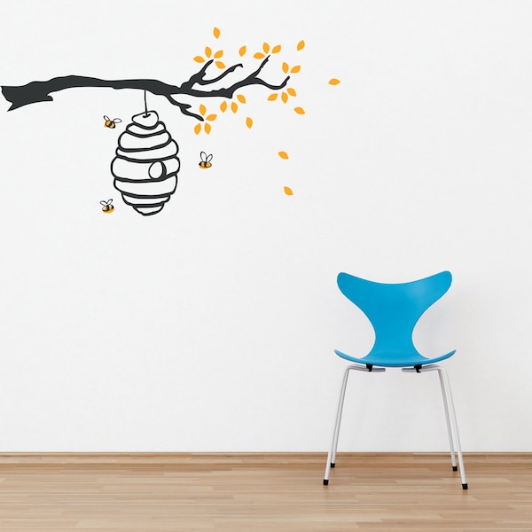 Bee Wall Decal - Etsy