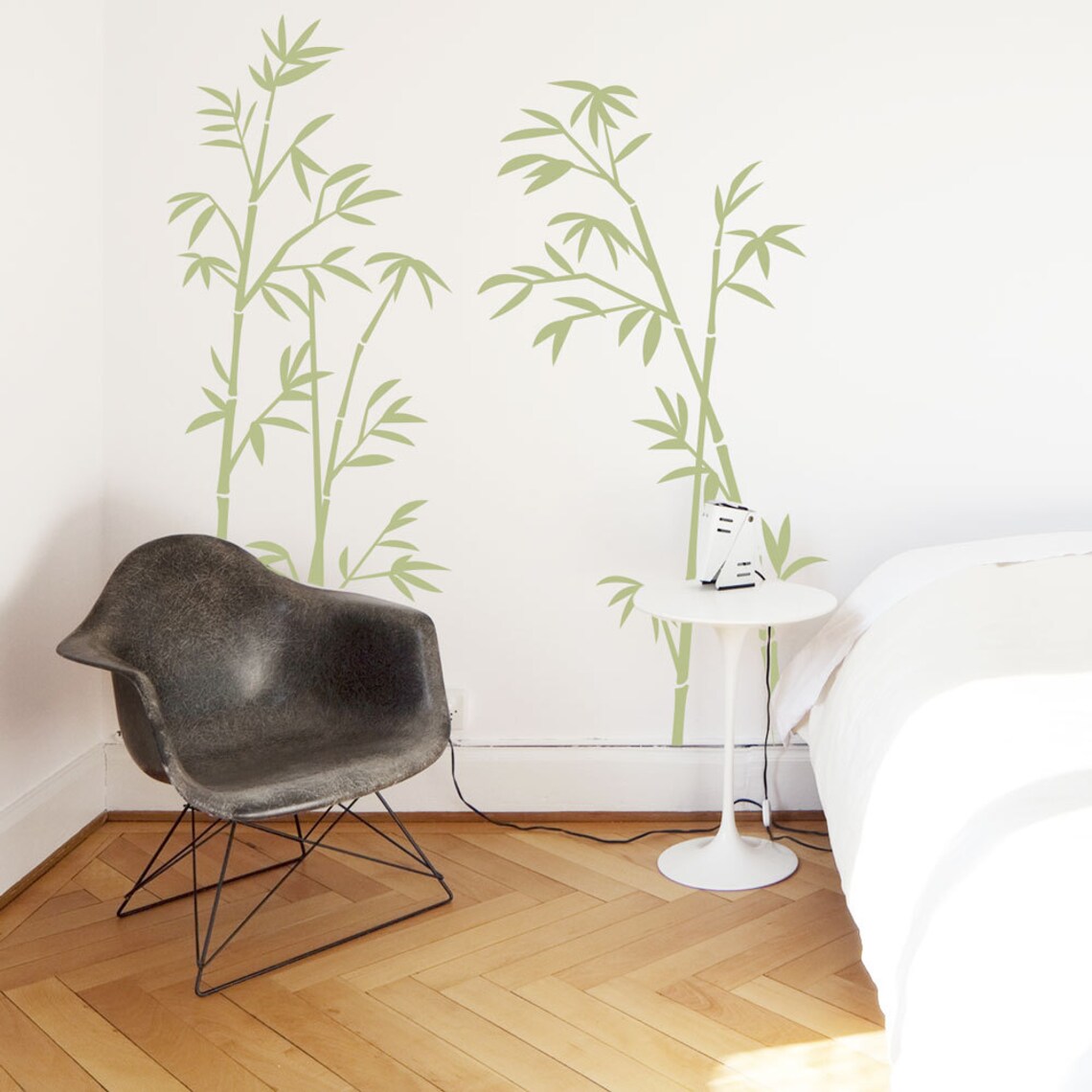 Bamboo Tree Forest Wall Decal Sticker-bamboo Decal Bamboo - Etsy