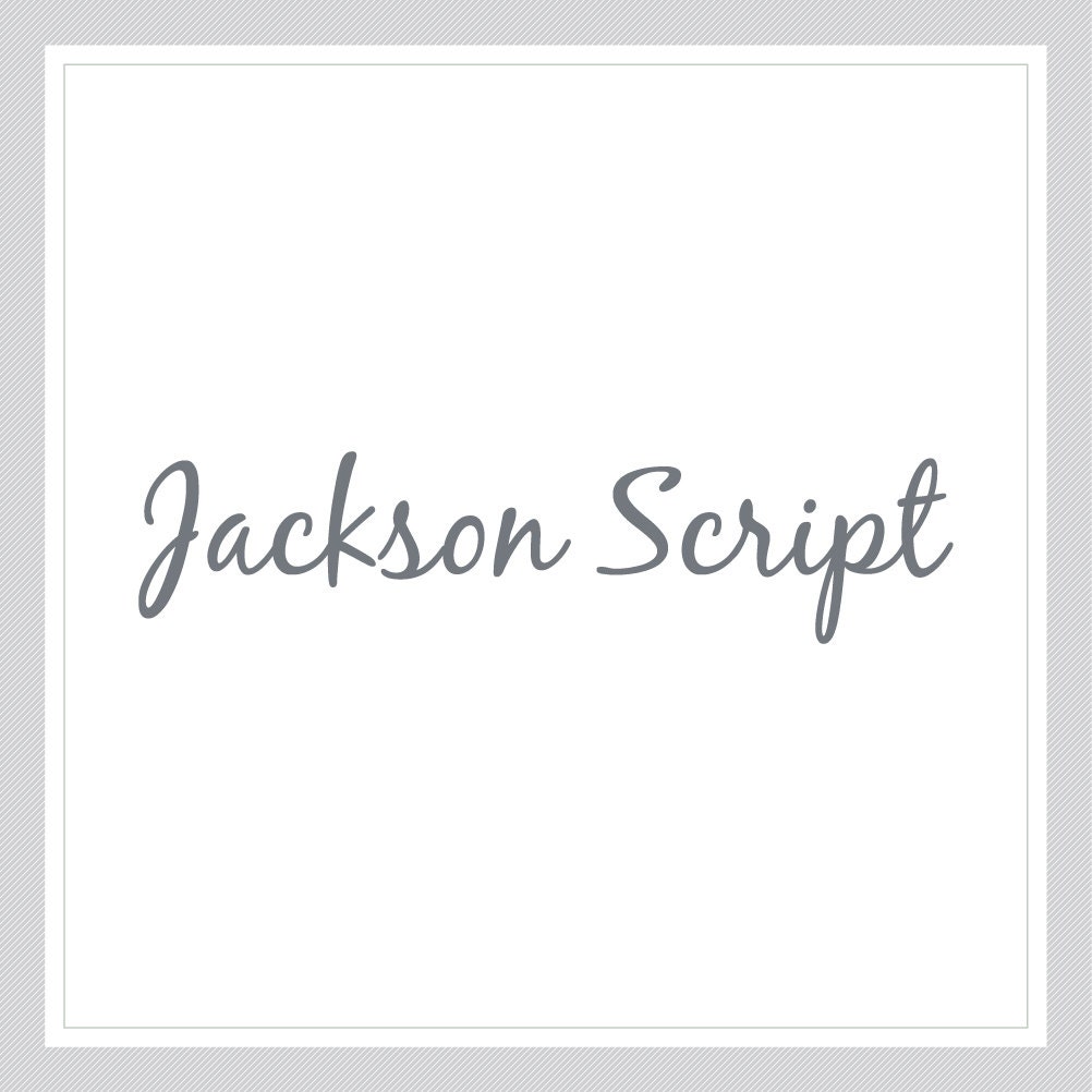 Jackson Script - Custom Text Wall Decal, Custom Wall Sticker, Custom ...