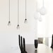Hanging Light Bulb Wall Decal - Light Bulb Decal, Lamp Decal, Hanging ...