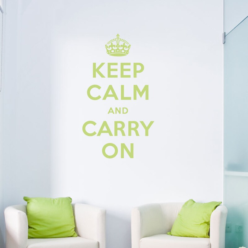 Keep Calm Decals - Etsy