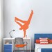 Hip Hop Dancer Vinyl Wall Art Decal Sticker 24 X 36 break Dancer Decal ...