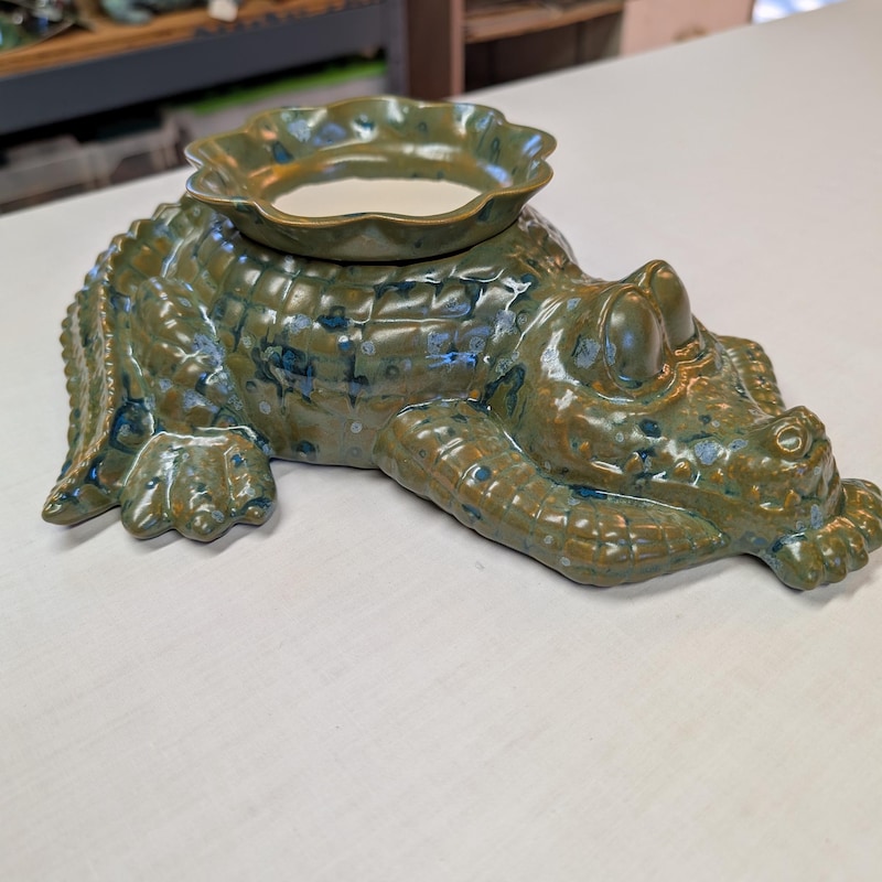 Alligator Planter - Etsy
