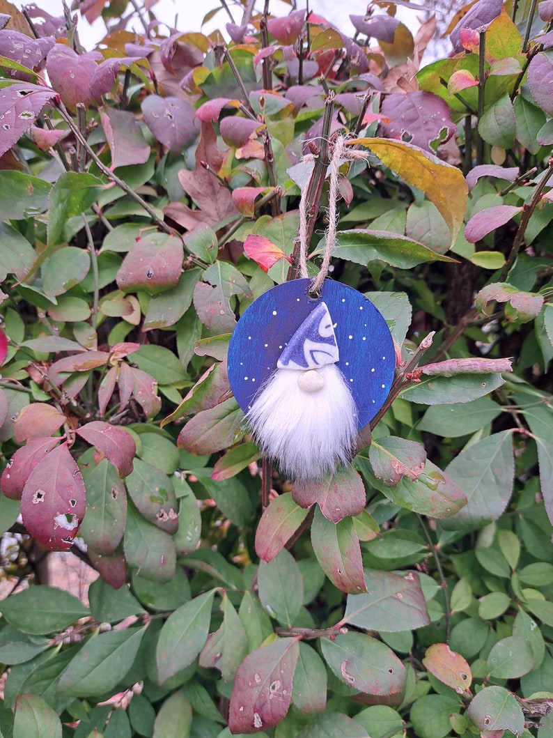 Genuine Sea Pottery Gnome Ornament - Etsy