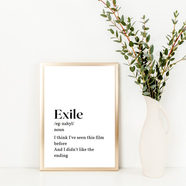 Exile Definition Art - Etsy