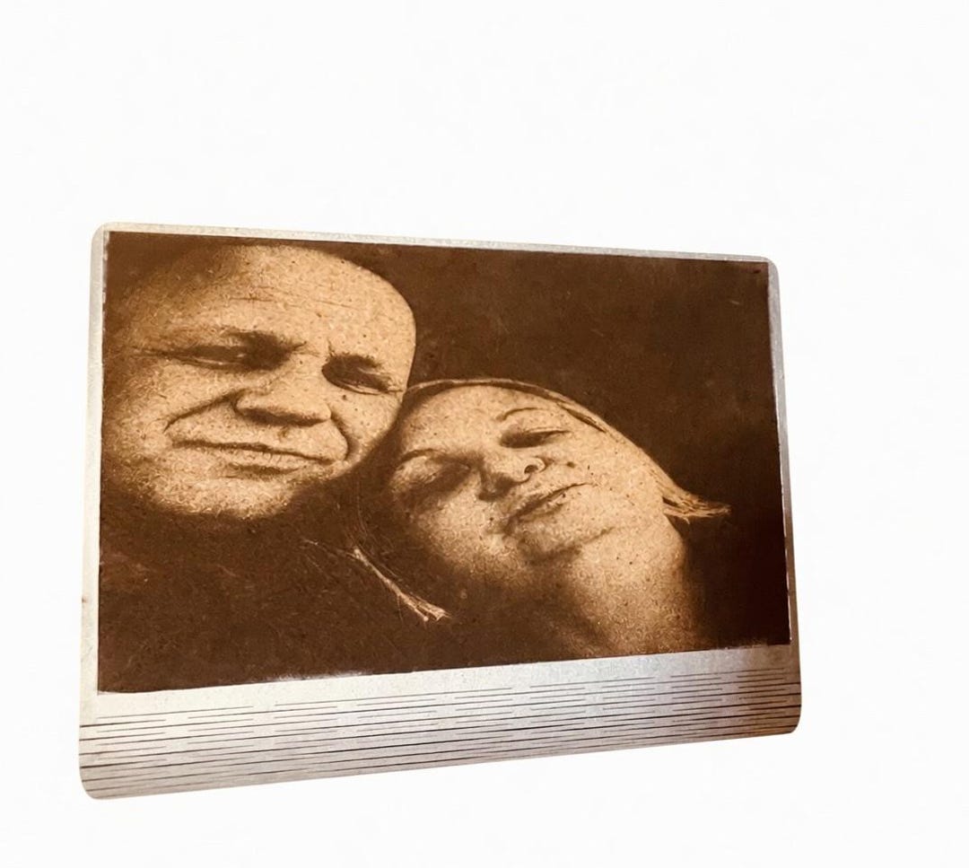 Custom Photo Engraving on Wood - Etsy
