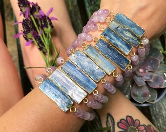 Pink kyanite | Etsy