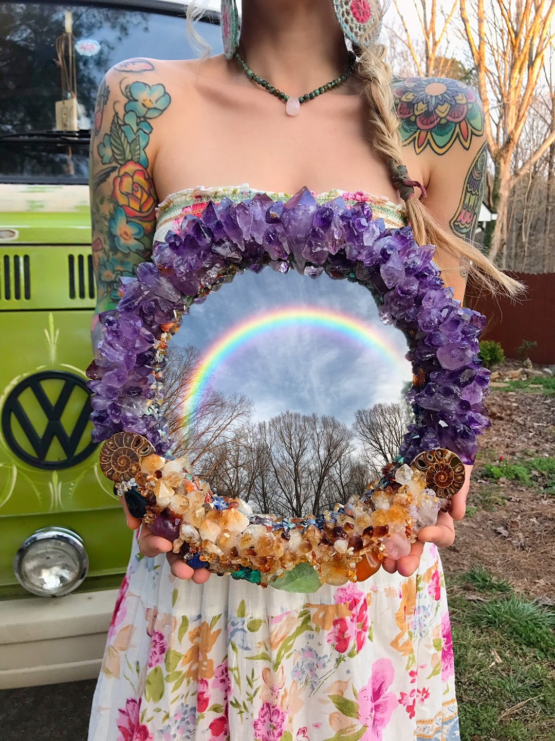 CUSTOM Crystal Mirror // MADE to ORDER 1-3 Months Lead Time // You ...