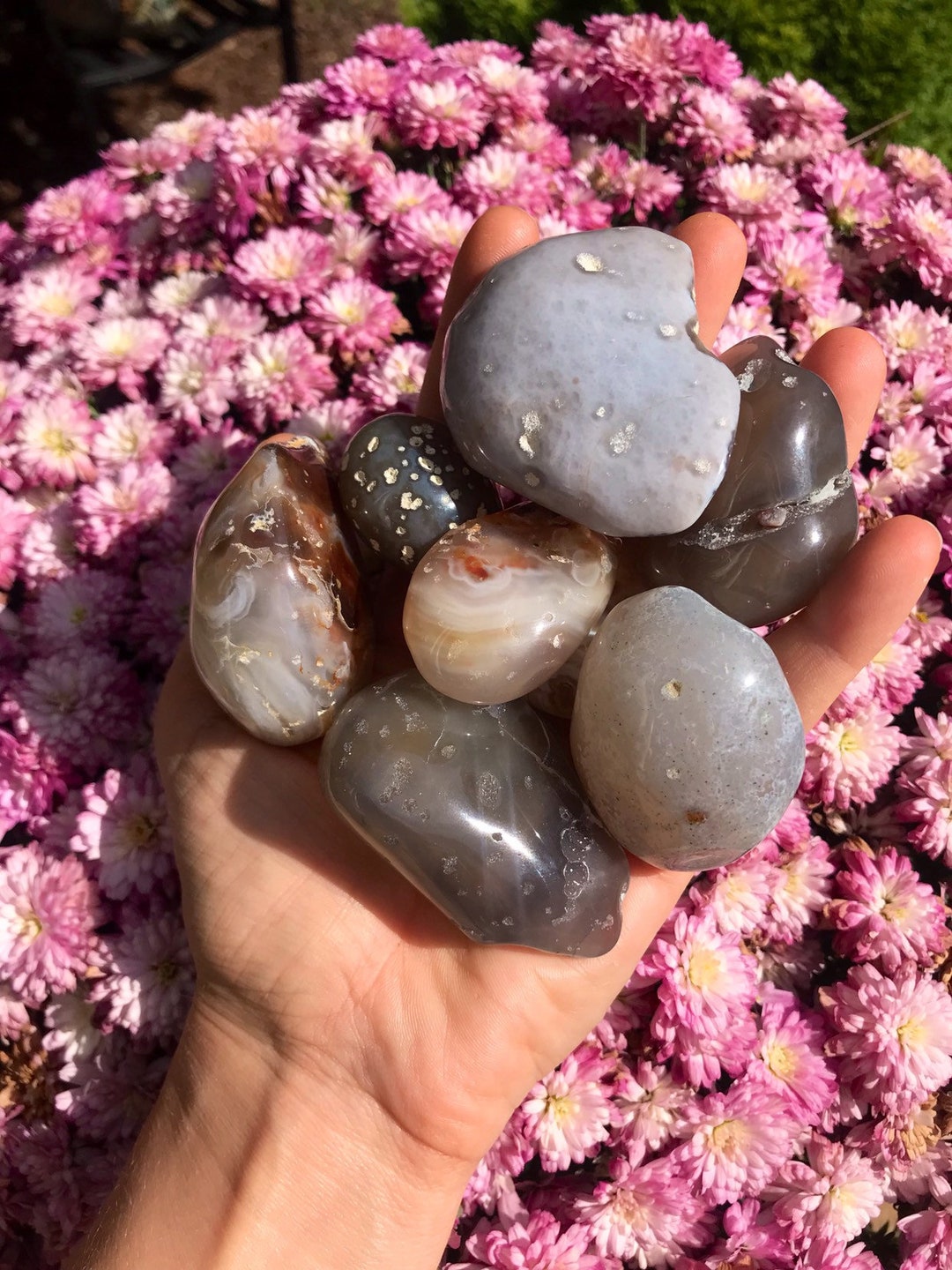 ENHYDRO AGATE POLISHED - Water Filled Crystal // Collectors Specimen ...